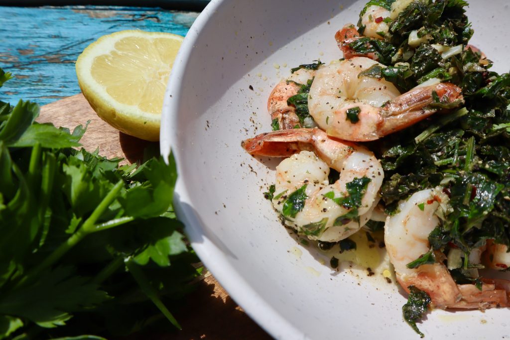 Eat: Sizzling Chilli and Garlic Prawns