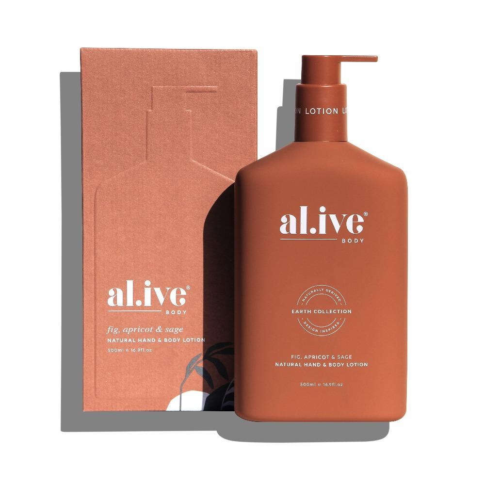 al.ive Hand & Body Lotion - Fig, Apricot & Sage
