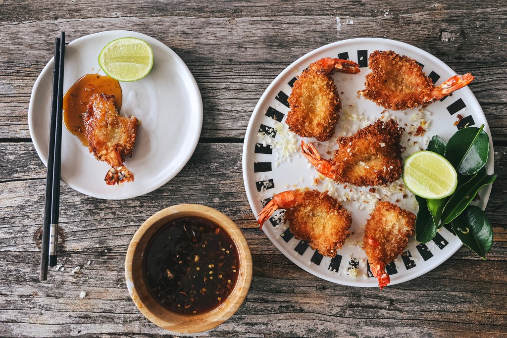 Guy Turland's Tassal Prawn Cutlets with Sweet Chilli Sauce Recipe